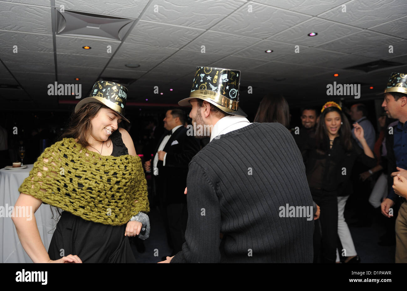 Dancing aboard Hornblower Hybrid as it cruised New York harbor on New ...