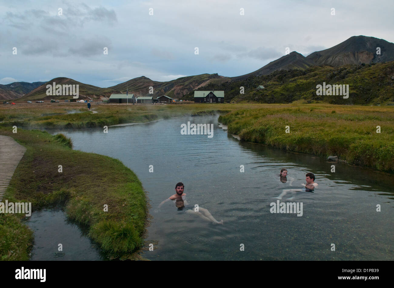 Landmannalaugar hot springs hi-res stock photography and images - Alamy