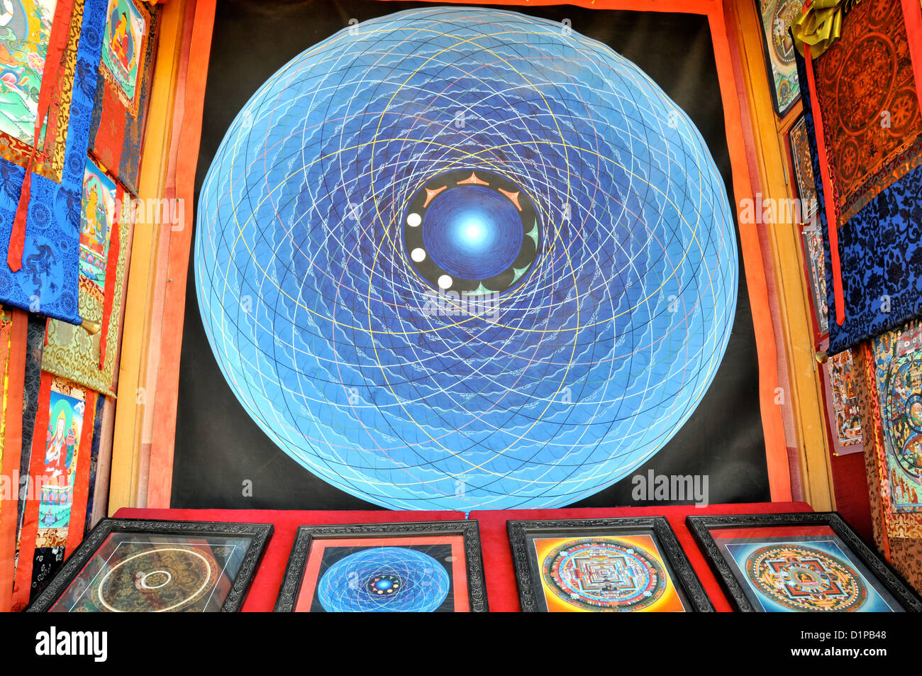 Thangka painting tanka hi-res stock photography and images - Alamy