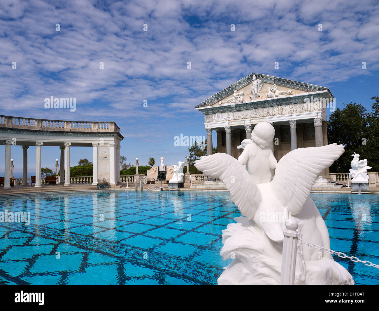 Hearst Castle Neptune Pool Statues