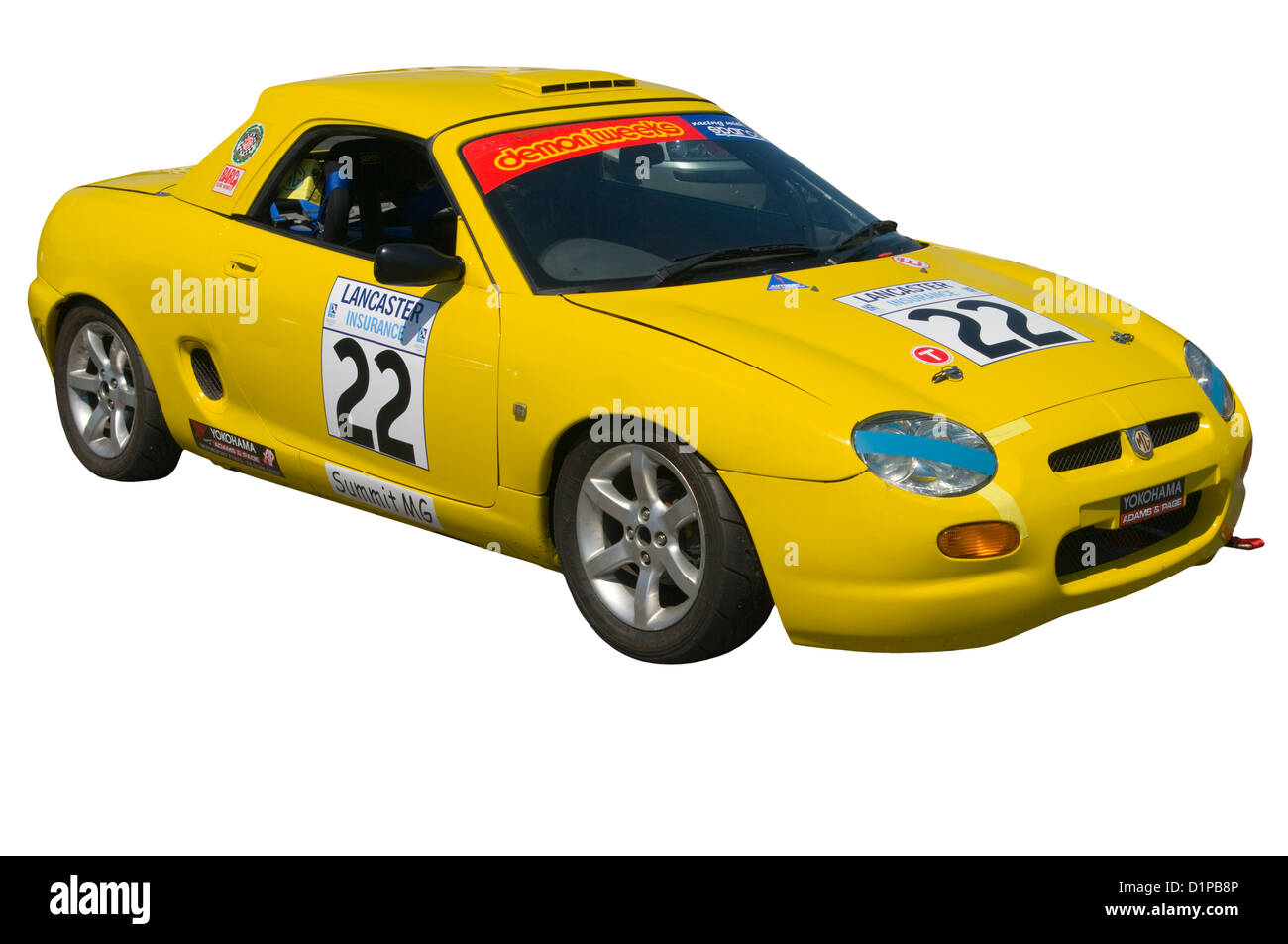Yellow Mg Car High Resolution Stock Photography and Images - Alamy