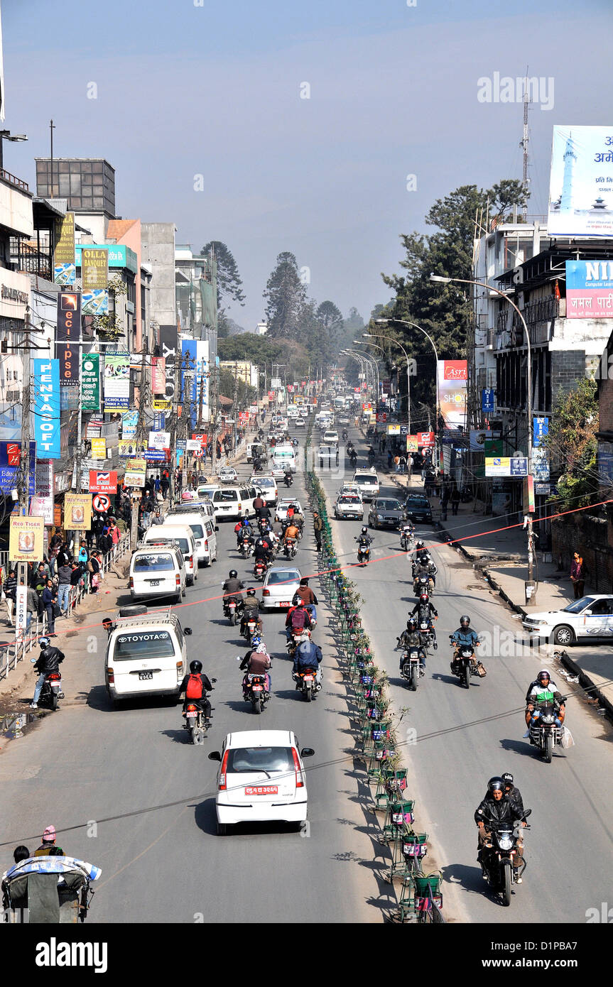 street scene Kathmandu Nepal Stock Photo - Alamy street scene Kathmandu Nepal Stock Photo - Alamy