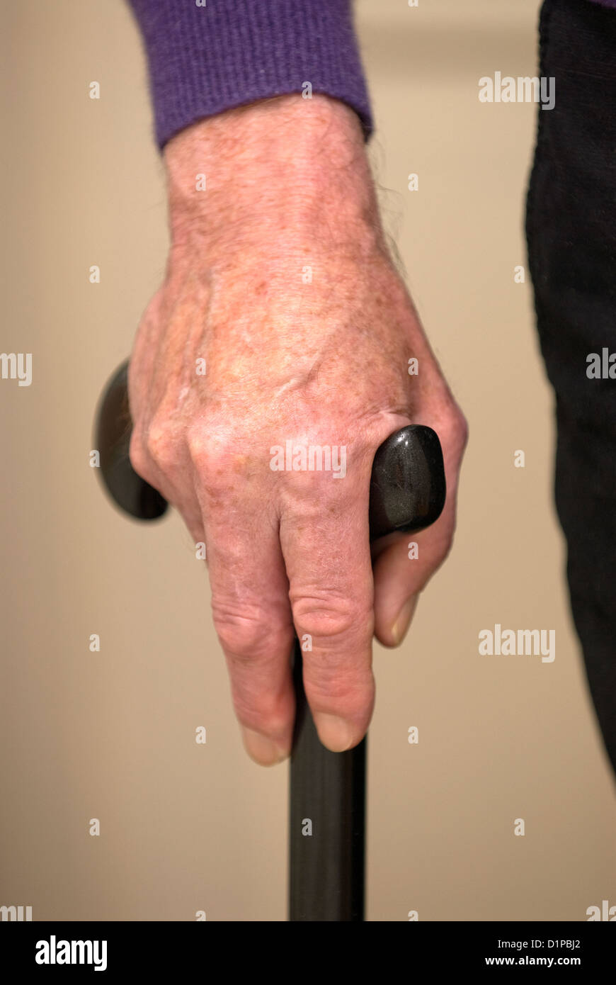 Walking stick disabled hi-res stock photography and images - Alamy