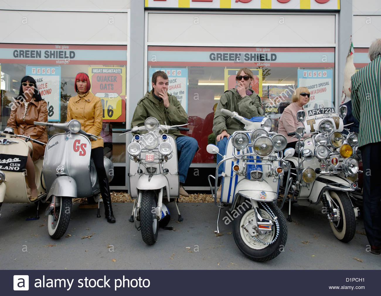 Mods Lambretta High Resolution Stock Photography and Images - Alamy