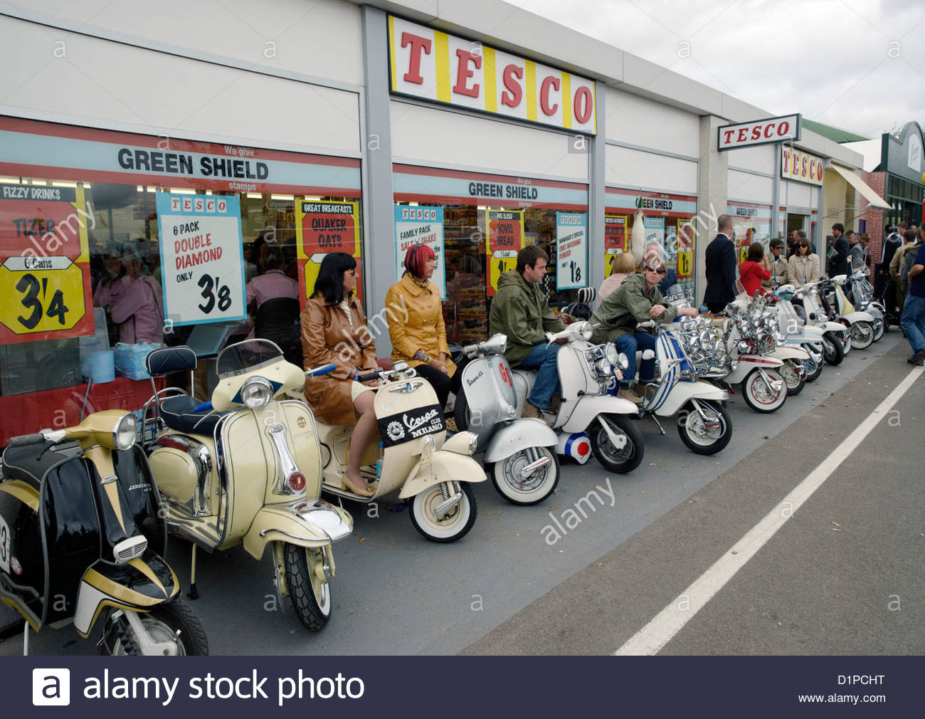 Mods Lambretta High Resolution Stock Photography and Images - Alamy