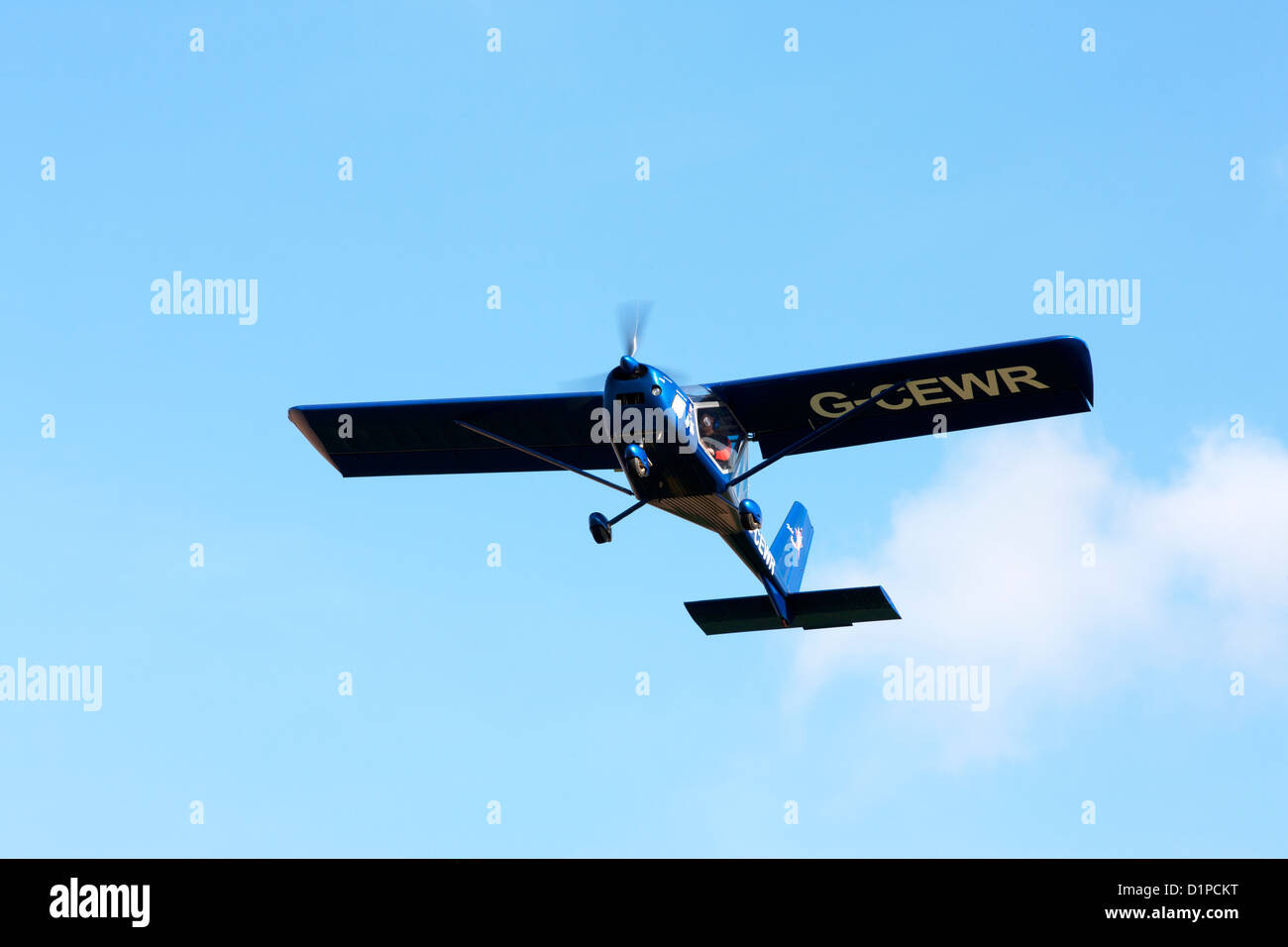 Aeroprakt A22-L Foxbat G-CEWR microlight in flight after take-off from ...