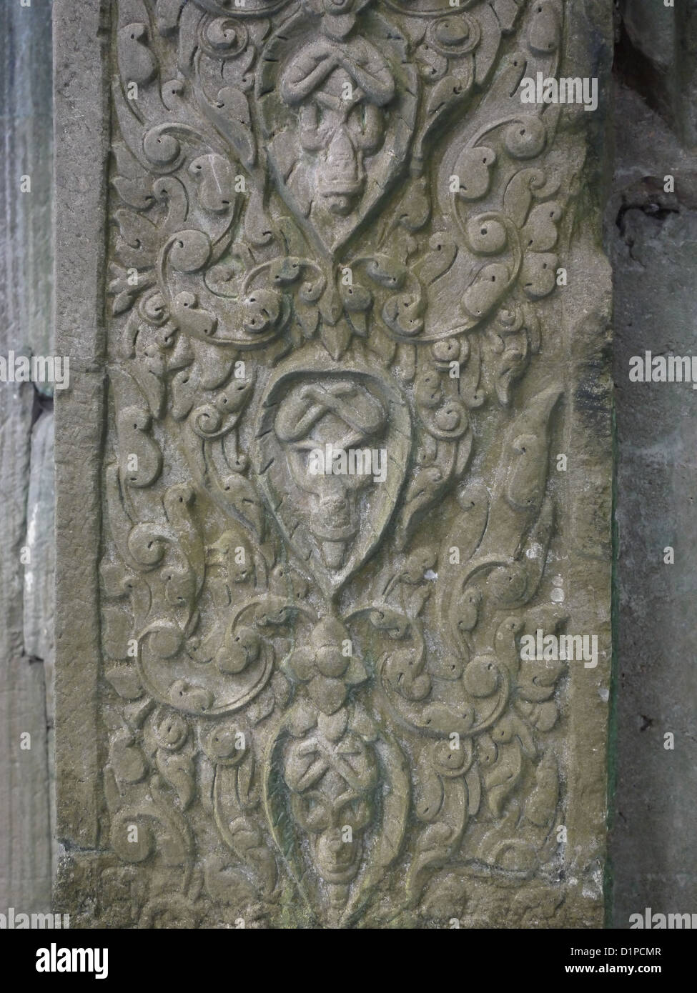 old stone carving Cambodia Stock Photo - Alamy