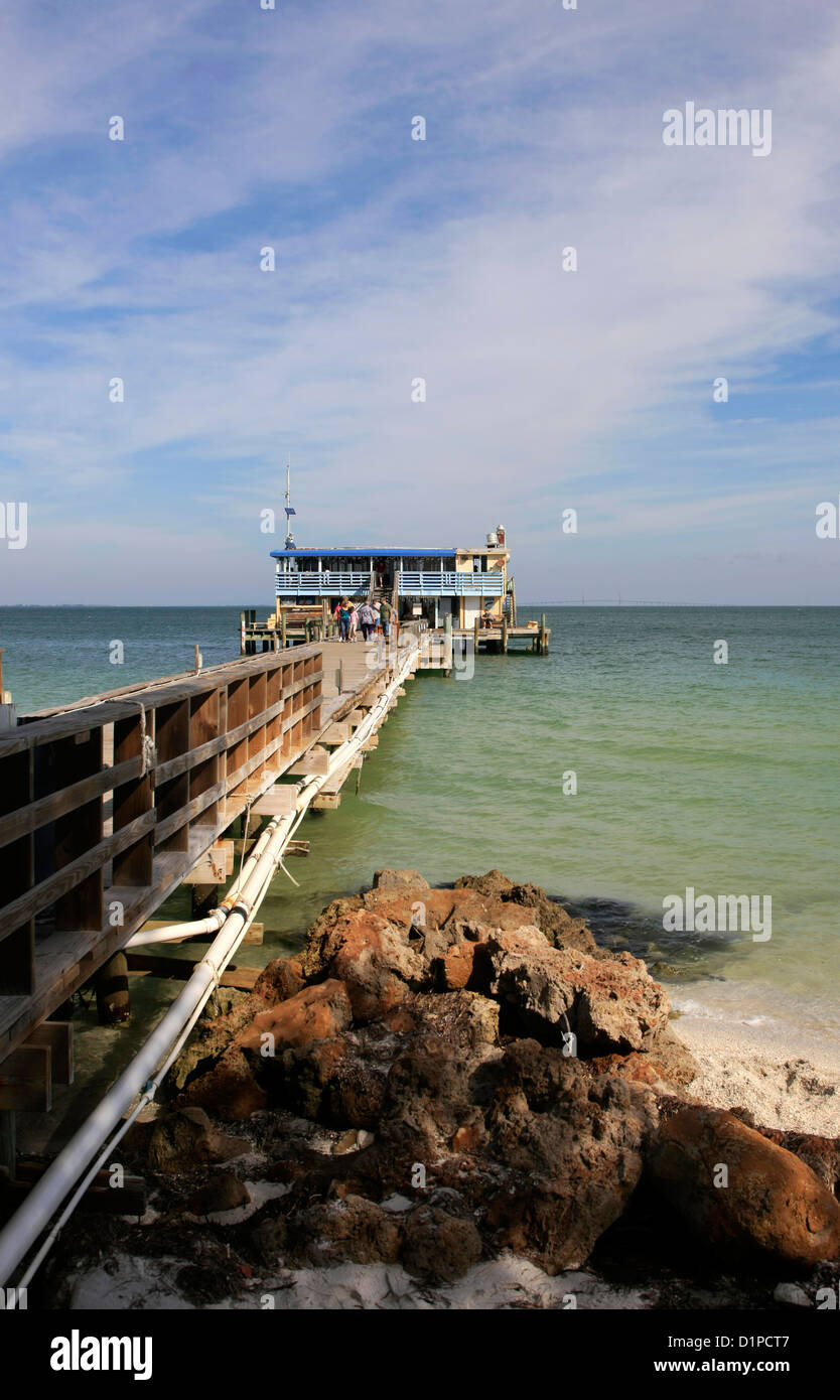 Rod & Reel Pier on Anna Maria Island Florida Stock Photo - Alamy