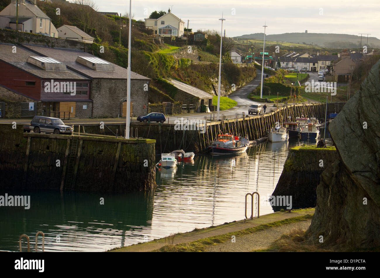 Amlwch Port Amlwch Anglesey North Wales Uk Stock Photo - Alamy
