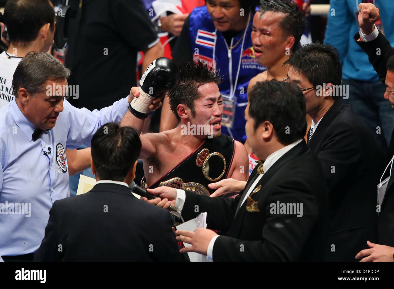 Ryo Miyazaki, DECEMBER 31, 2012 - Boxing : WBA Minimum weight Title ...