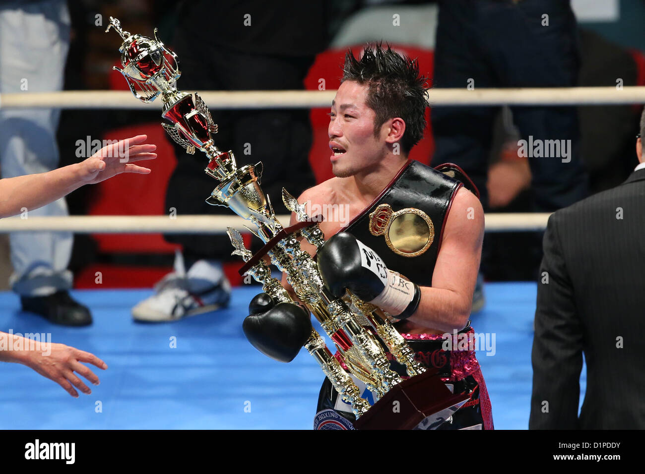 Ryo Miyazaki, DECEMBER 31, 2012 - Boxing : WBA Minimum weight Title ...