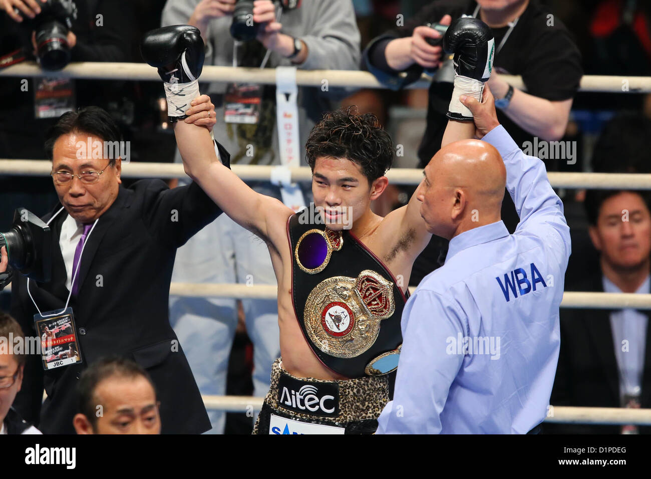 Kazuto Ioka, DECEMBER 31, 2012 - Boxing : WBA Light-Flyweight Title ...