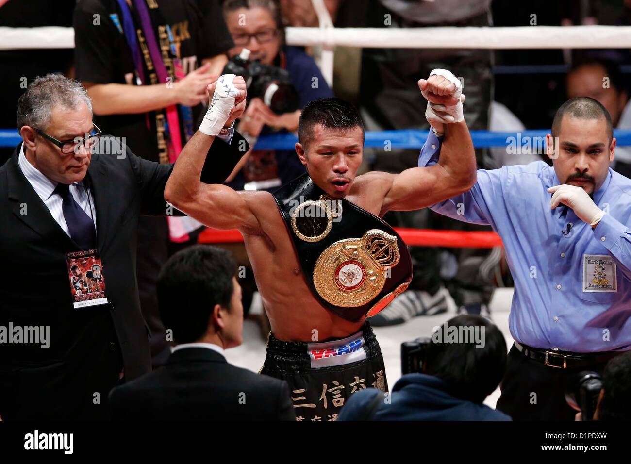 Takashi Uchiyama (JPN), December 31, 2012 - Boxing : WBA Super Feather ...