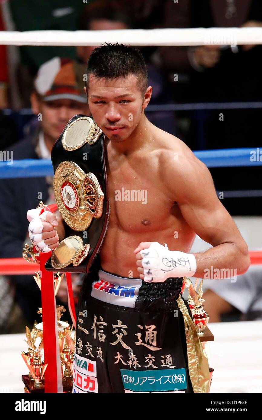 Takashi Uchiyama (JPN), December 31, 2012 - Boxing : WBA Super Feather ...