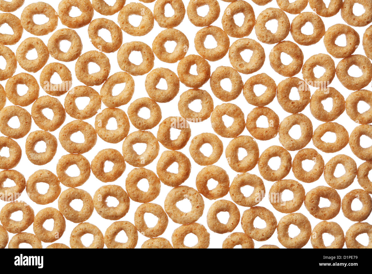 Cheerios cereal background Stock Photo - Alamy