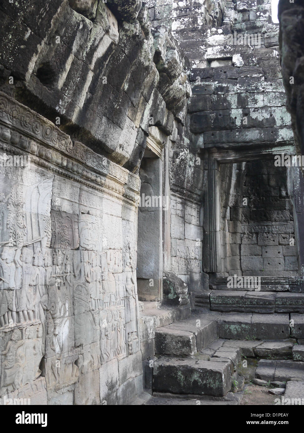 inside Angkor Wat temple Stock Photo - Alamy
