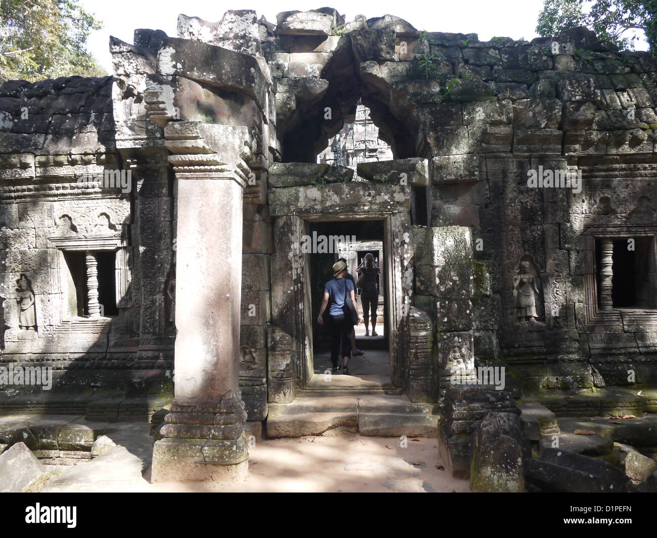 khmer temple structure Stock Photo - Alamy