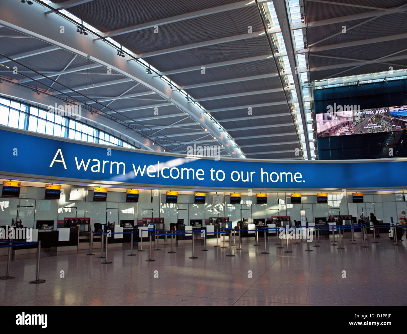 Heathrow Airport Terminal 5, Hillingdon, London, England, United ...