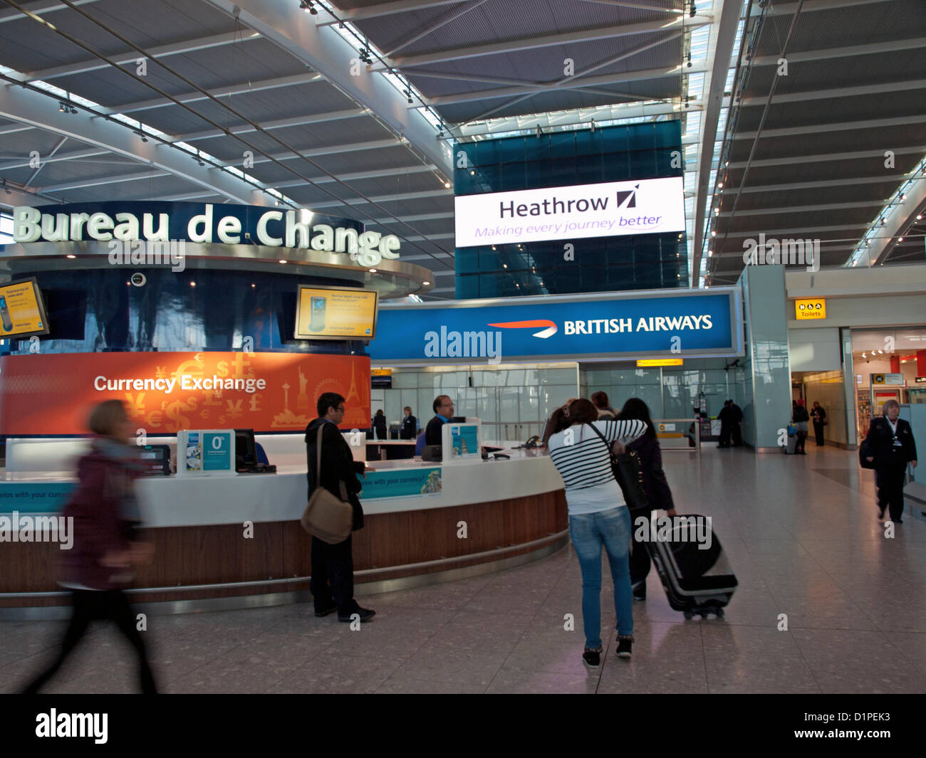Heathrow Airport Terminal 5, Hillingdon, London, England, United ...