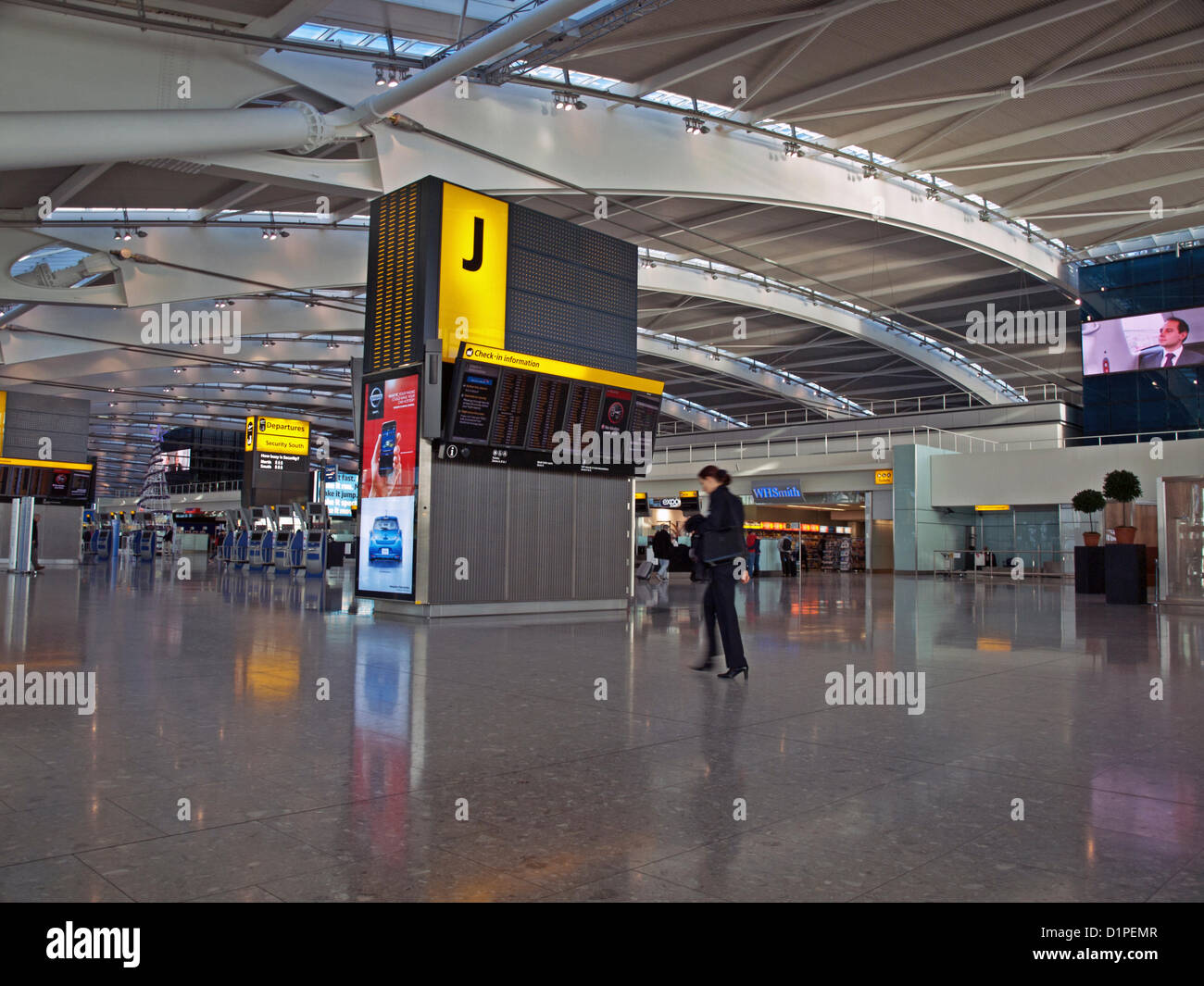 Heathrow Airport Terminal 5, Hillingdon, London, England, United ...