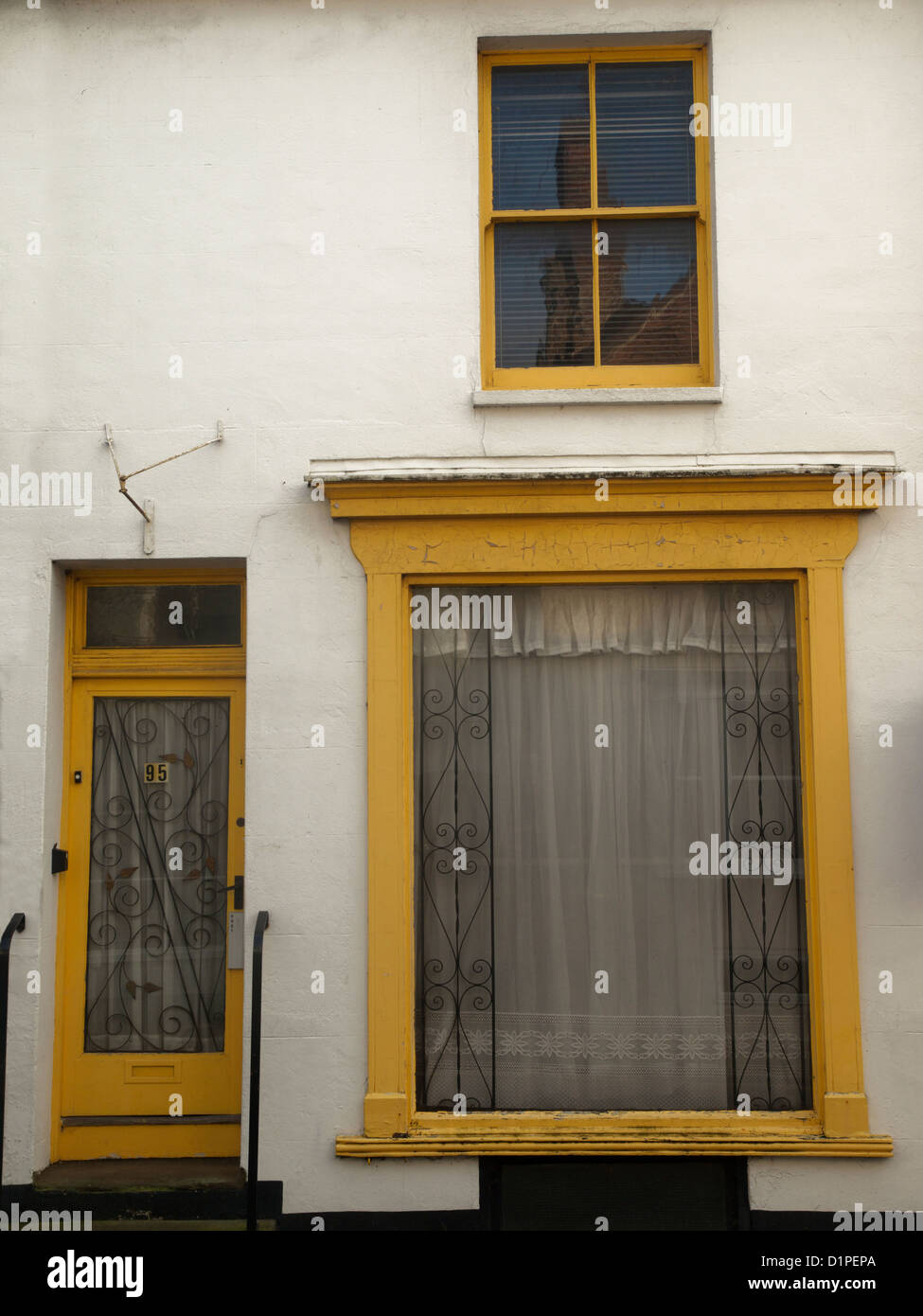 A onetime shop now operating as a home Stock Photo - Alamy