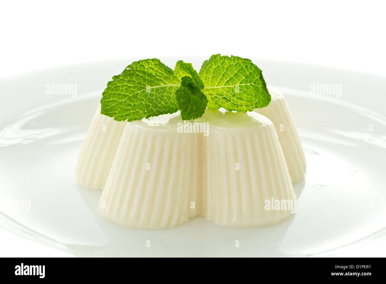 milky white jelly Stock Photo - Alamy