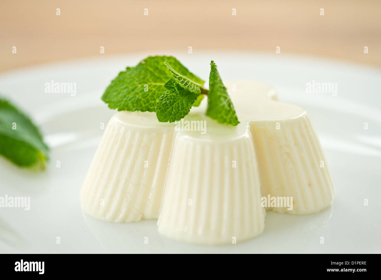 milky white jelly Stock Photo - Alamy