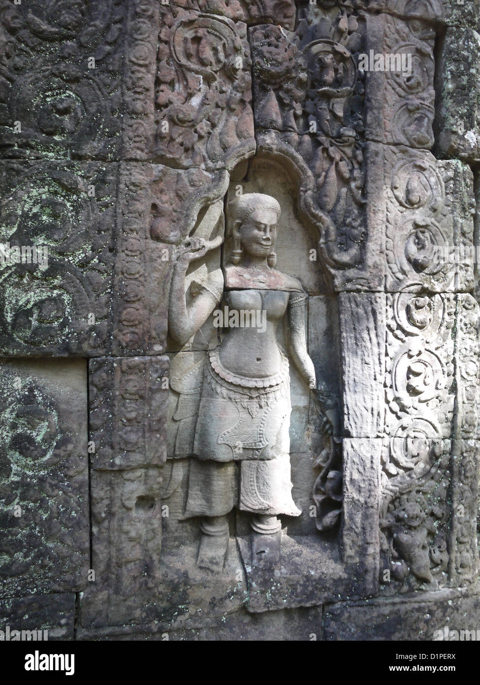 stone carvings temple Stock Photo - Alamy