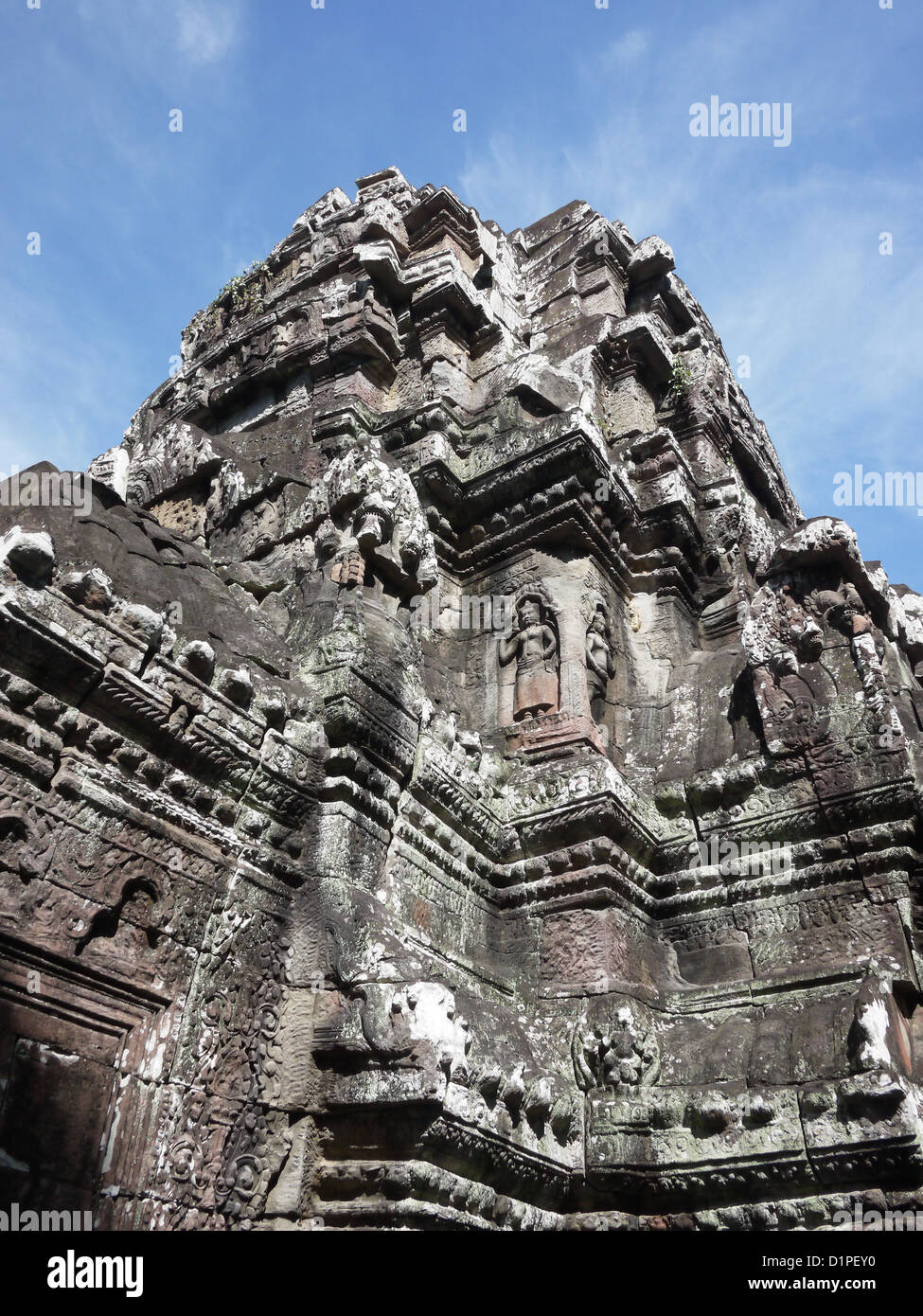 Angkor Wat tower Stock Photo - Alamy