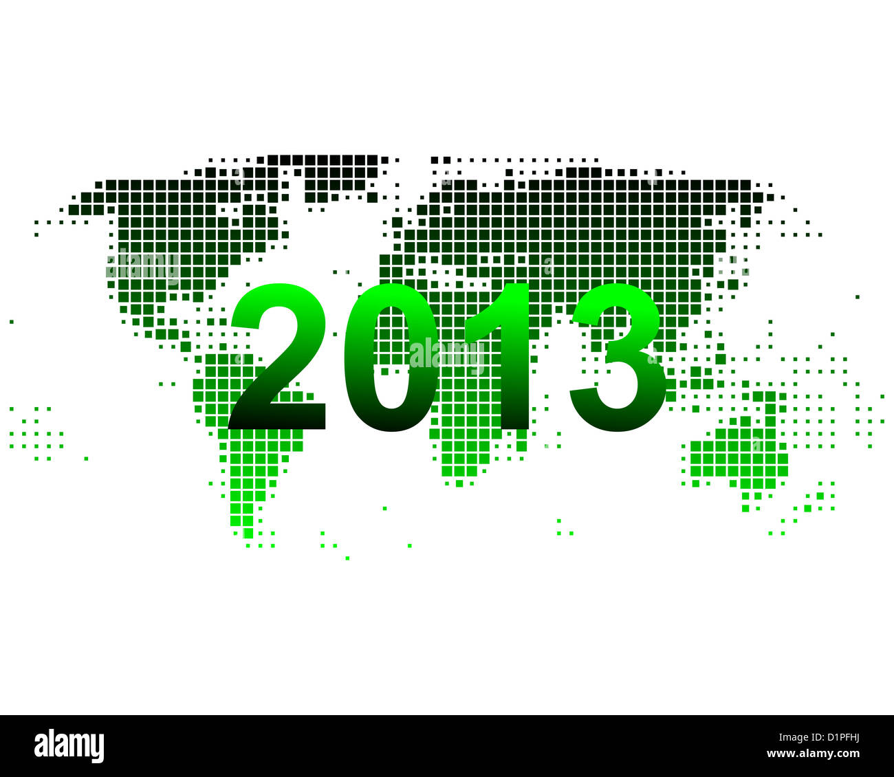 World map 2013 Stock Photo - Alamy