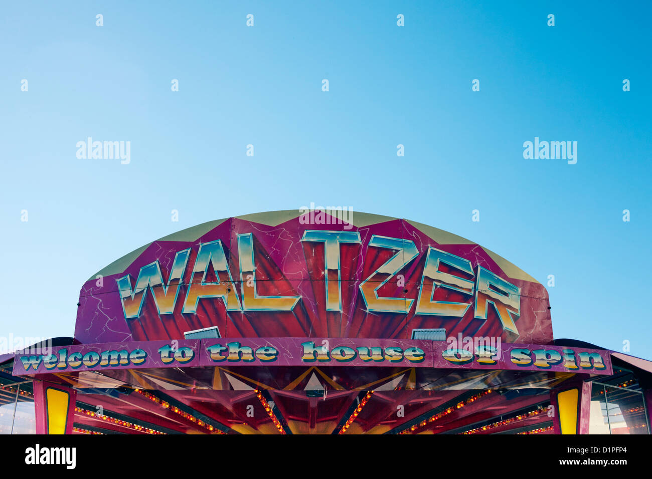 Waltzer fairground ride hi-res stock photography and images - Alamy