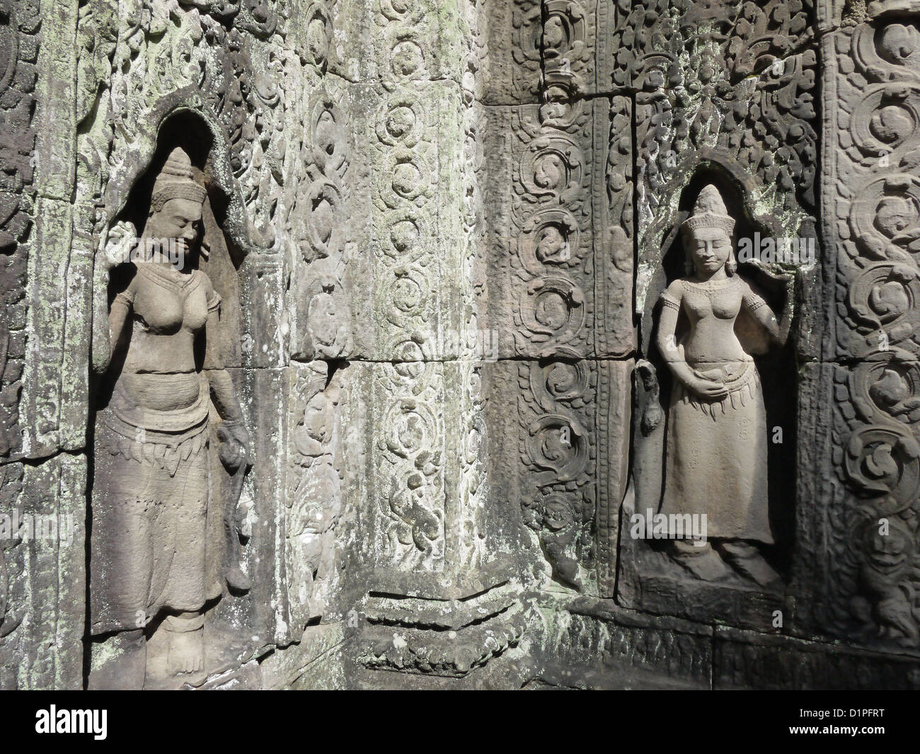 Devata carvings hi-res stock photography and images - Alamy