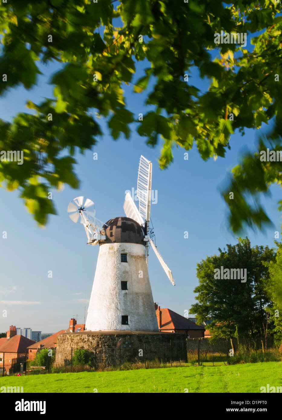 The Fulwell Windmell near Sunderland. Built in 1806, the mill was in ...