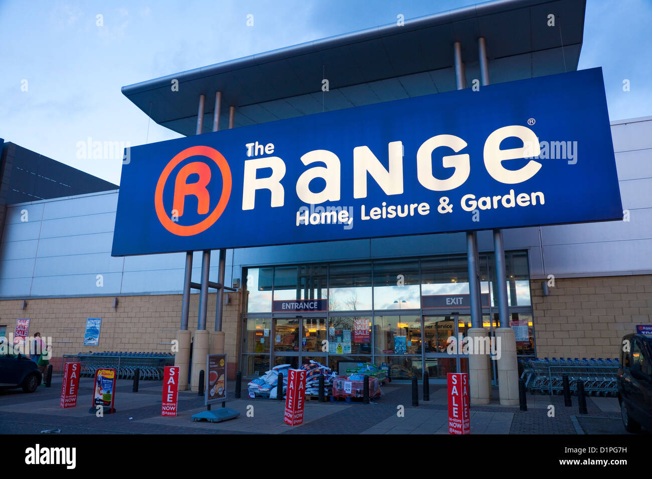 The Range, retail warehouse, selling home and garden goods, UK Stock ...