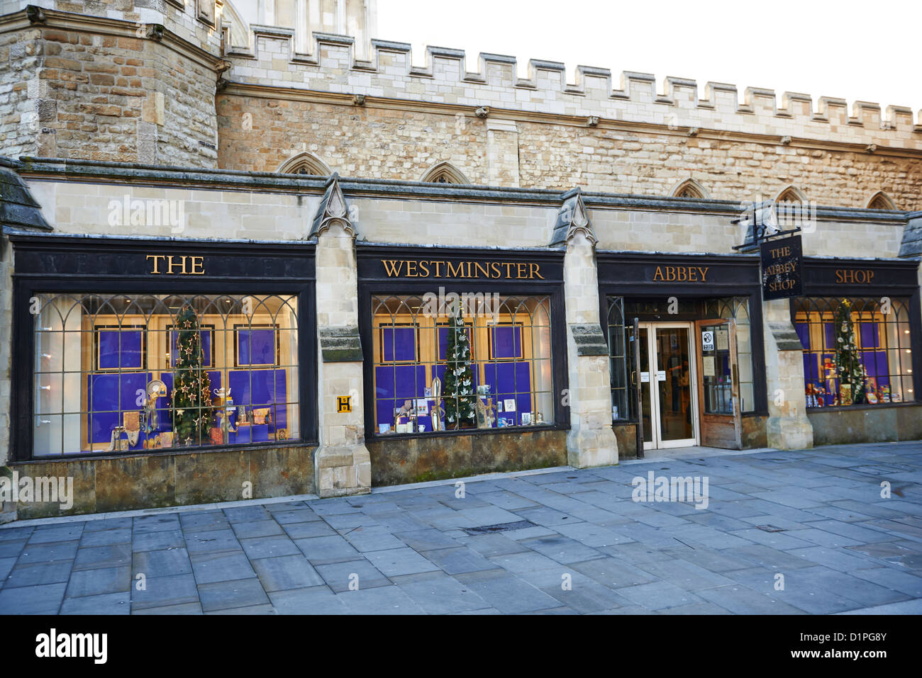 Exterior of the Westminster Abbey Shop Westminster London UK Stock ...