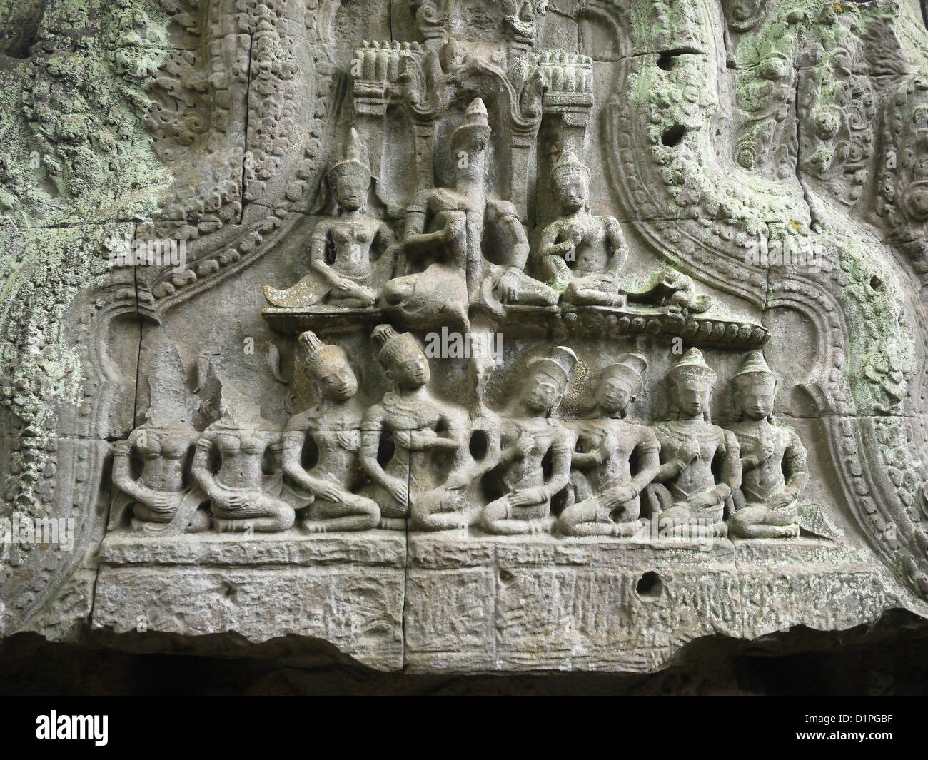 Hindu temple stone carvings Stock Photo - Alamy