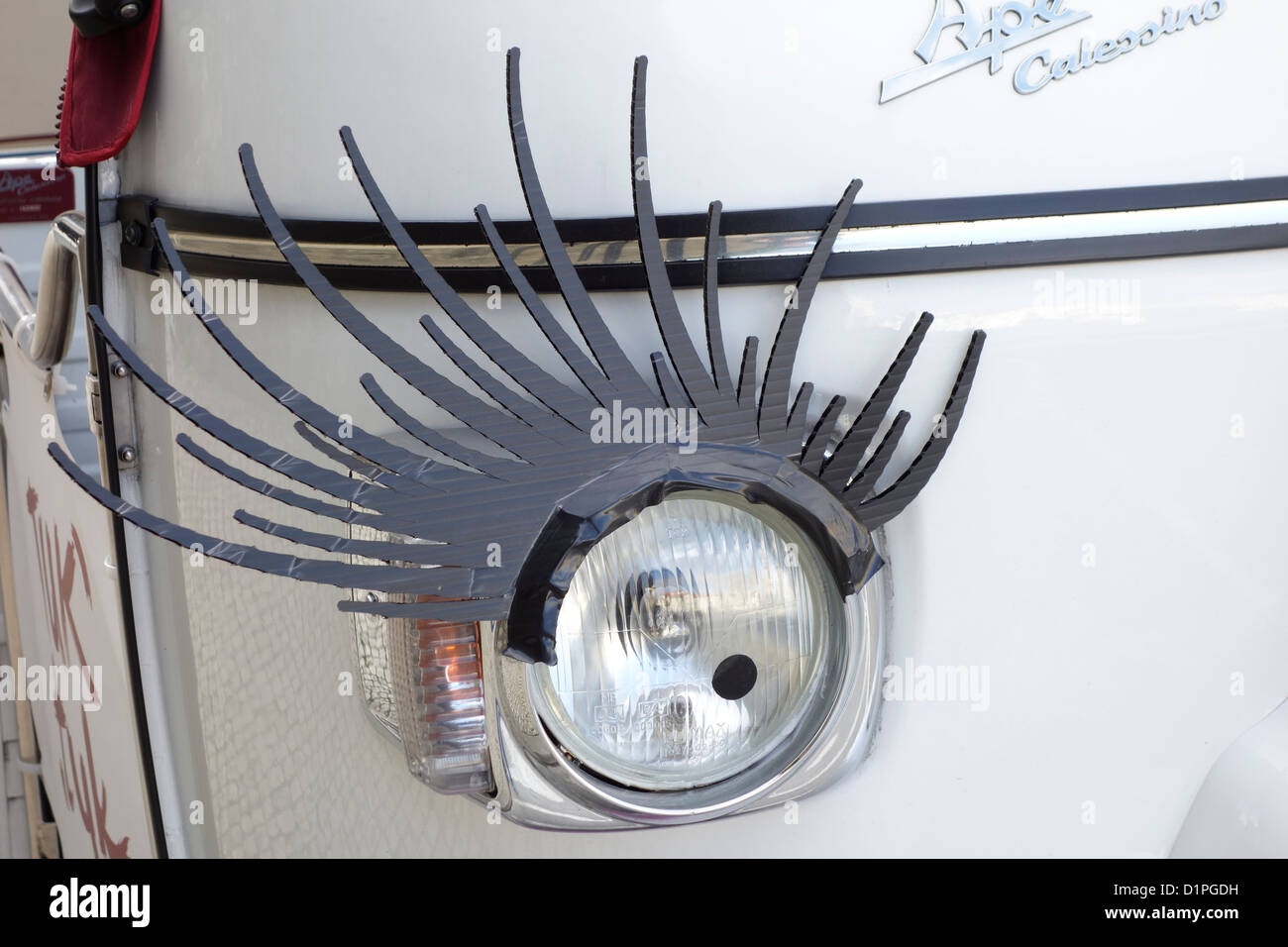 Car eyelashes hi-res stock photography and images - Alamy