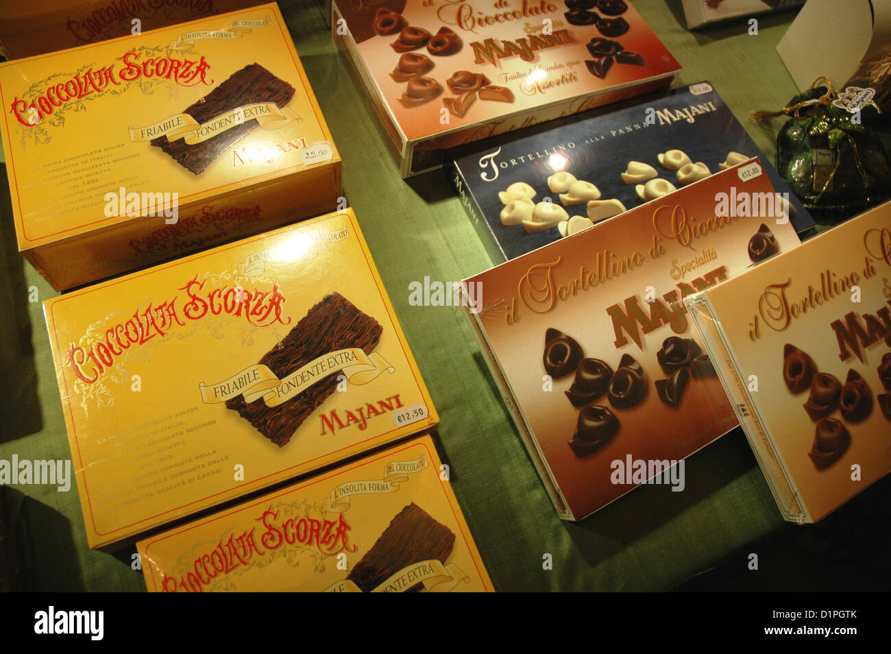 Bologna (Italy), Majani chocolate Stock Photo - Alamy