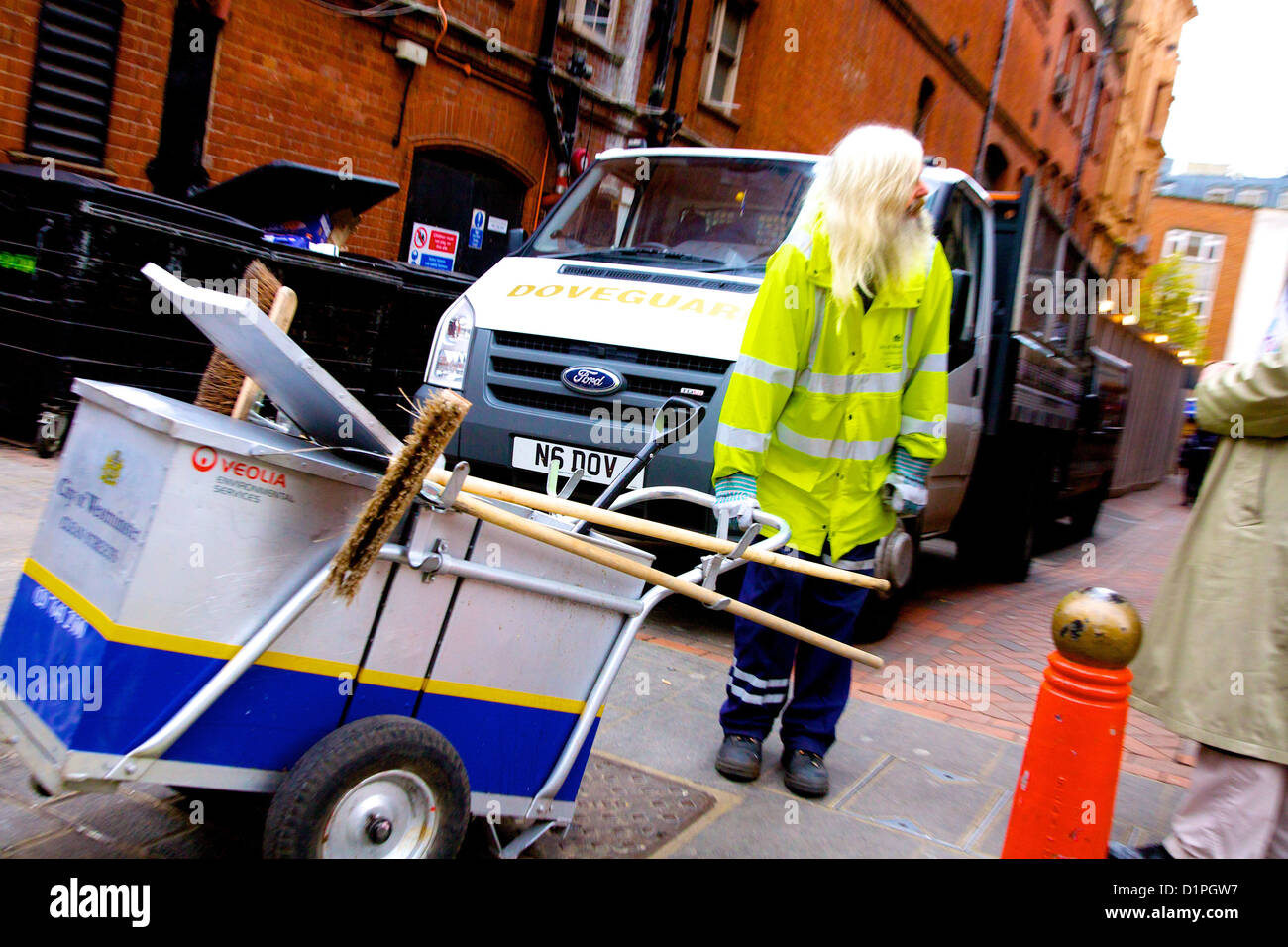 London england uk street sweeper hi-res stock photography and images ...