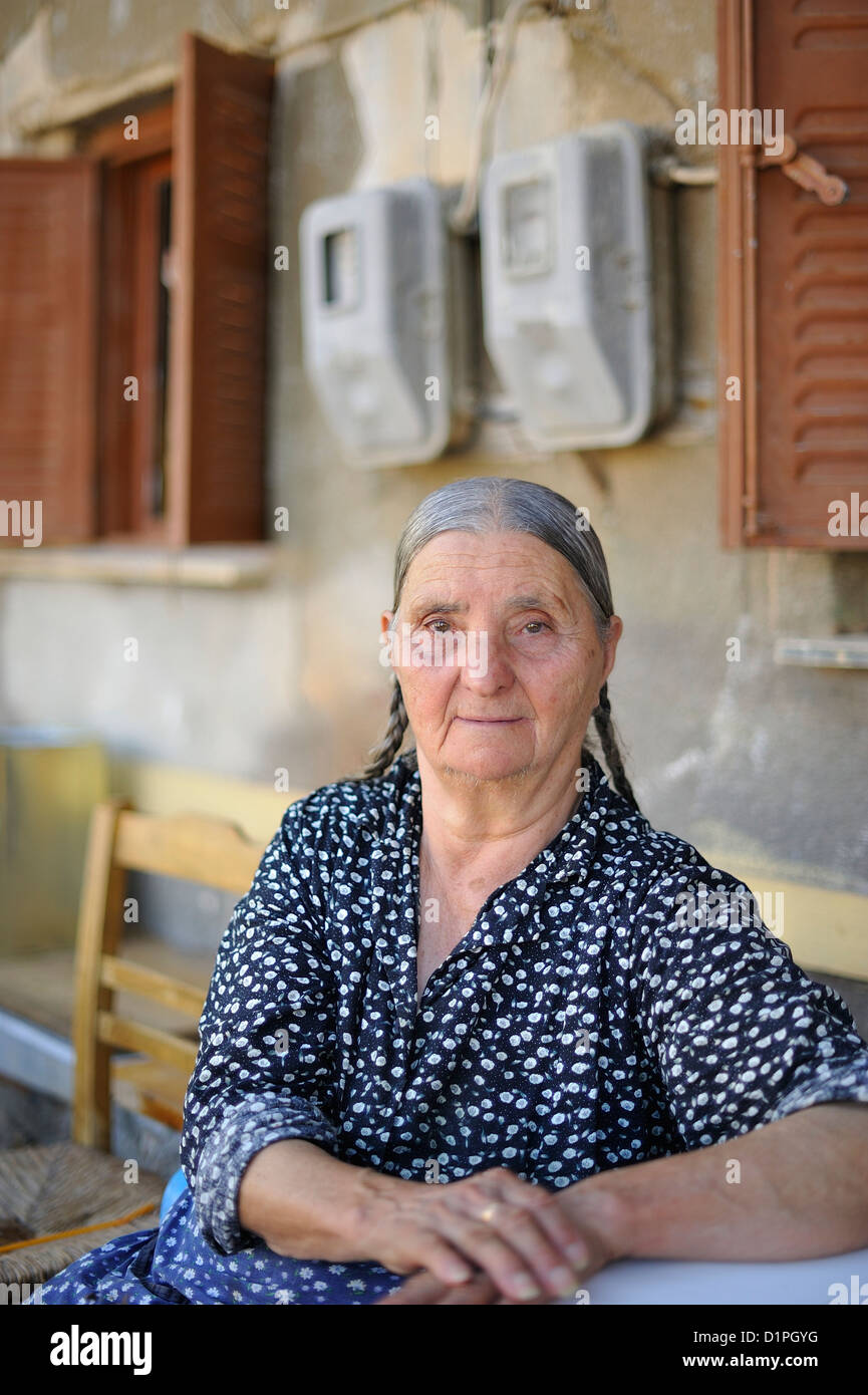 Greek elder hi-res stock photography and images - Alamy