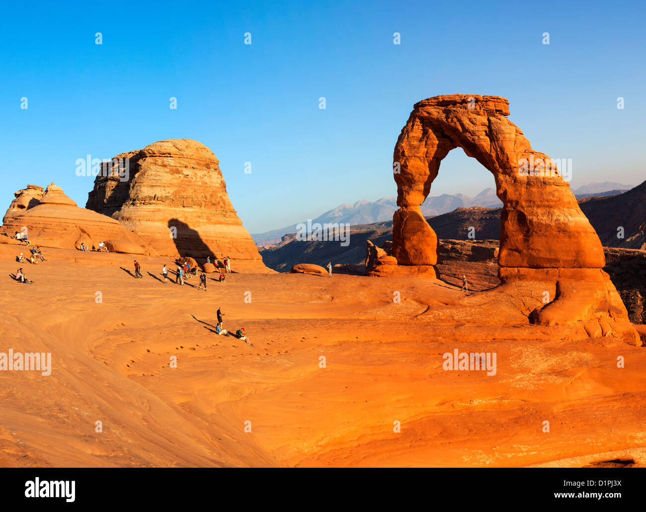 Delicate Arch, Arches NP, Utah, USA Stock Photo - Alamy
