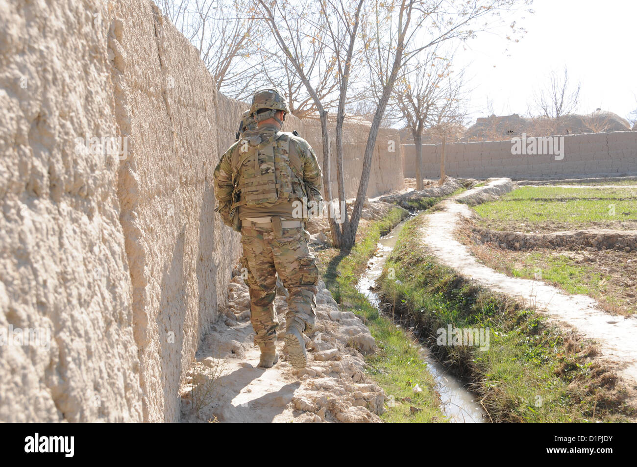 Security force members of provincial reconstruction team farah hi-res ...