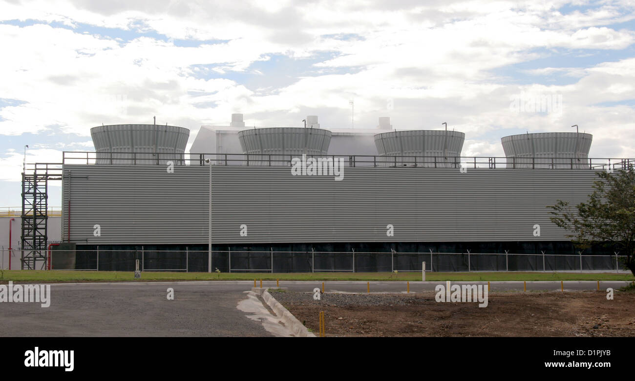 Geothermal power plant in Costa Rica Stock Photo - Alamy