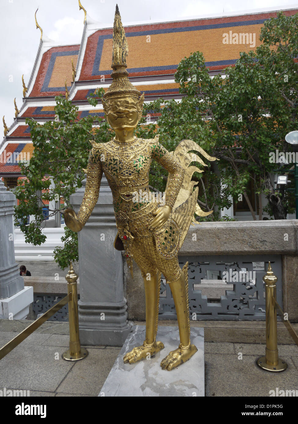 Kinnara a creature with the upper body of a human and the lower part of ...