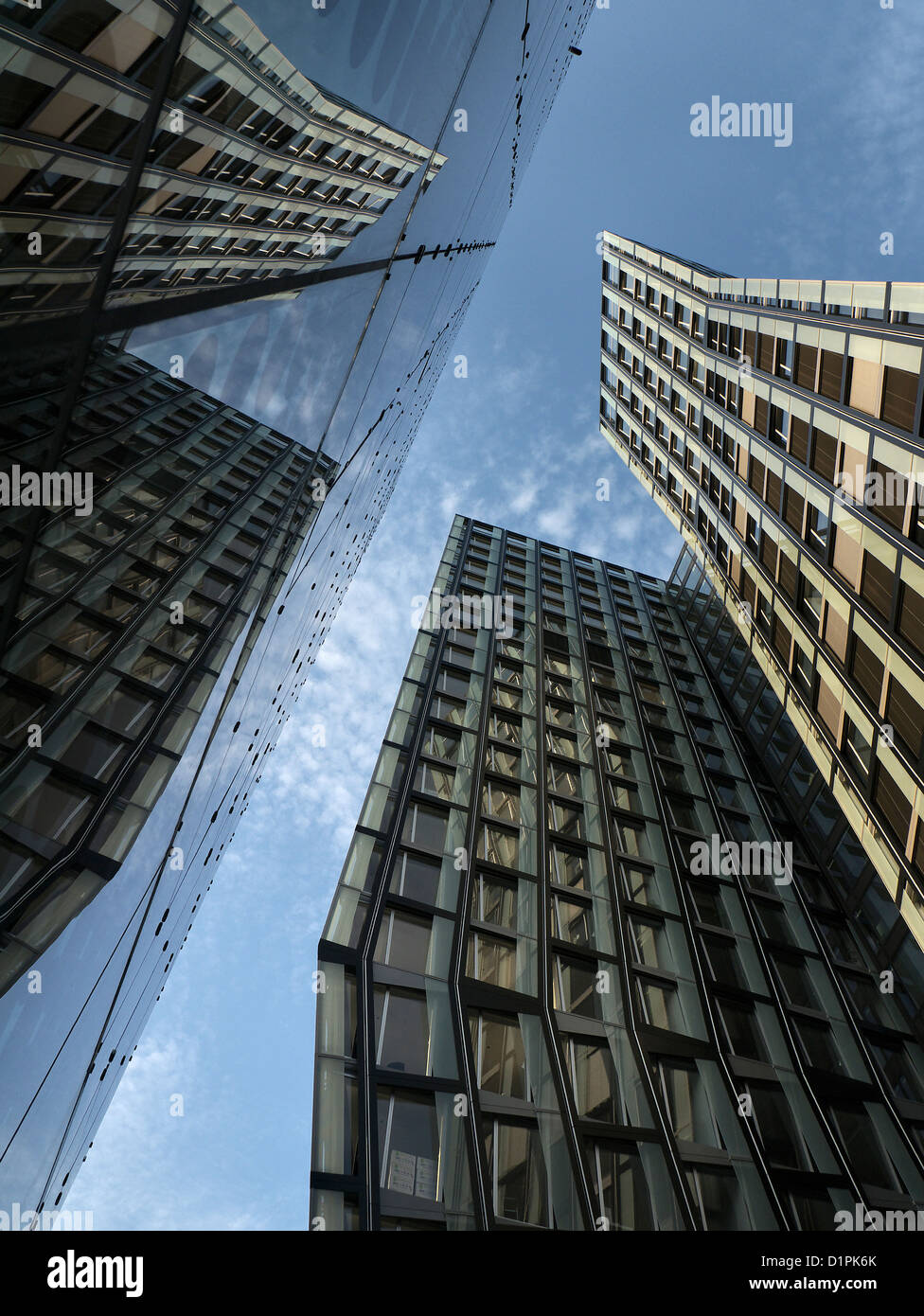 Office Building, so-called "Dancing Towers" on the Reeperbahn in ...