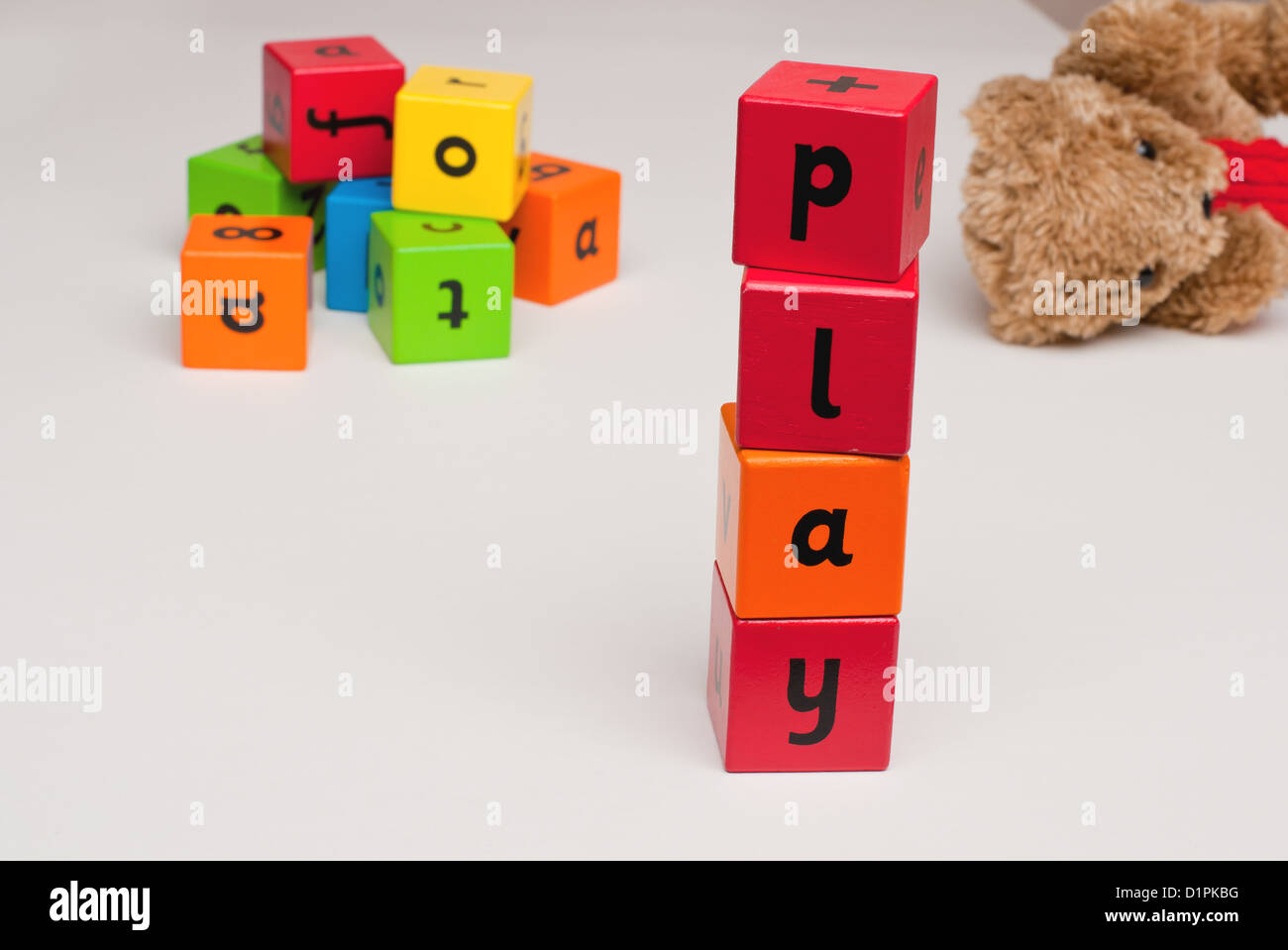 Spelling blocks hi-res stock photography and images - Alamy