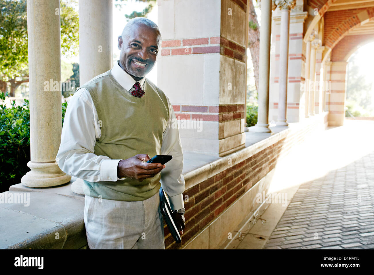 Black professor hi-res stock photography and images - Alamy