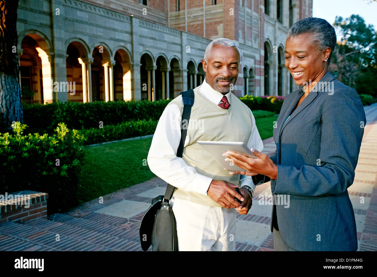 Three professors hi-res stock photography and images - Alamy
