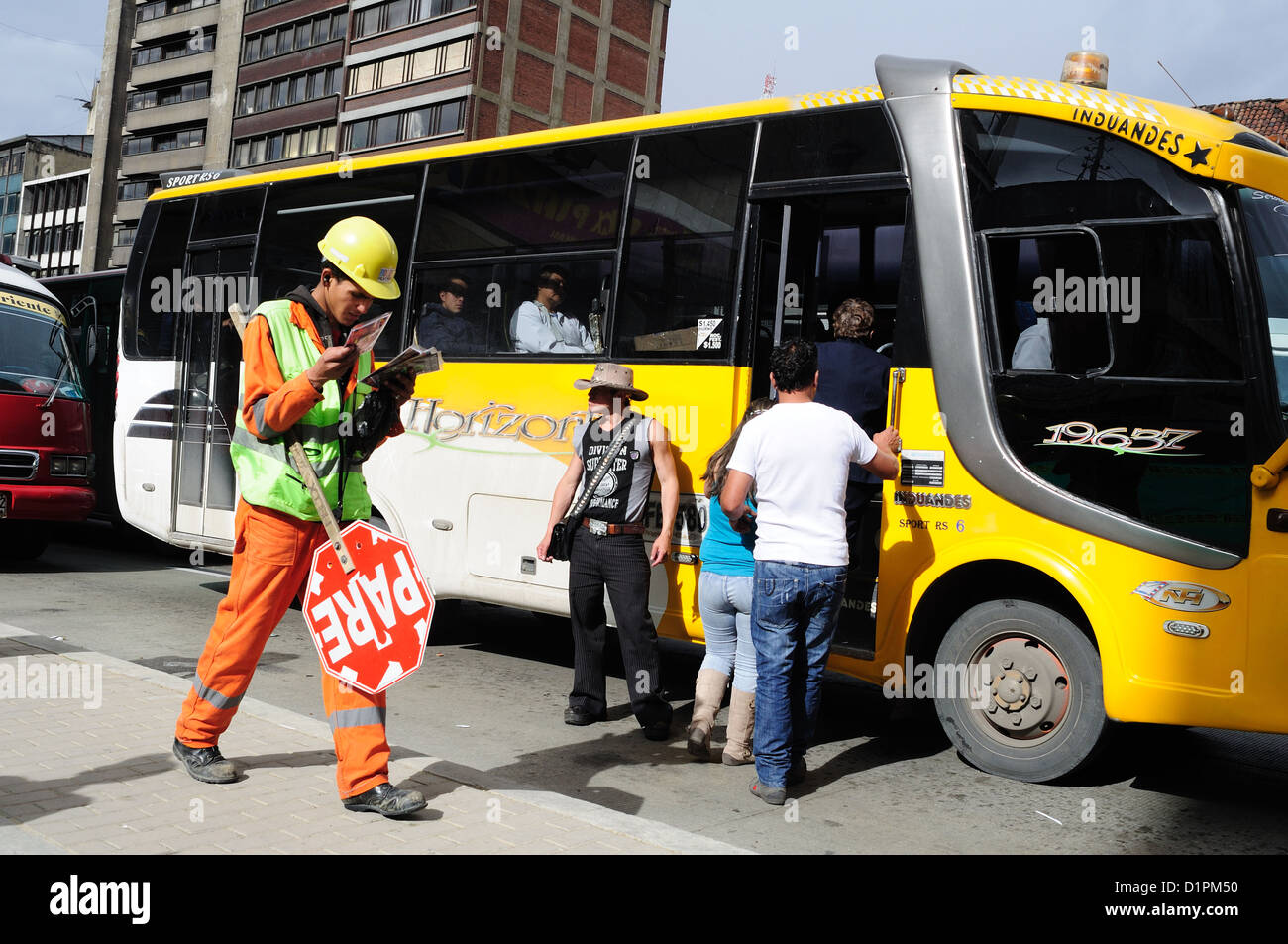 Bogota bus stop hi-res stock photography and images - Alamy