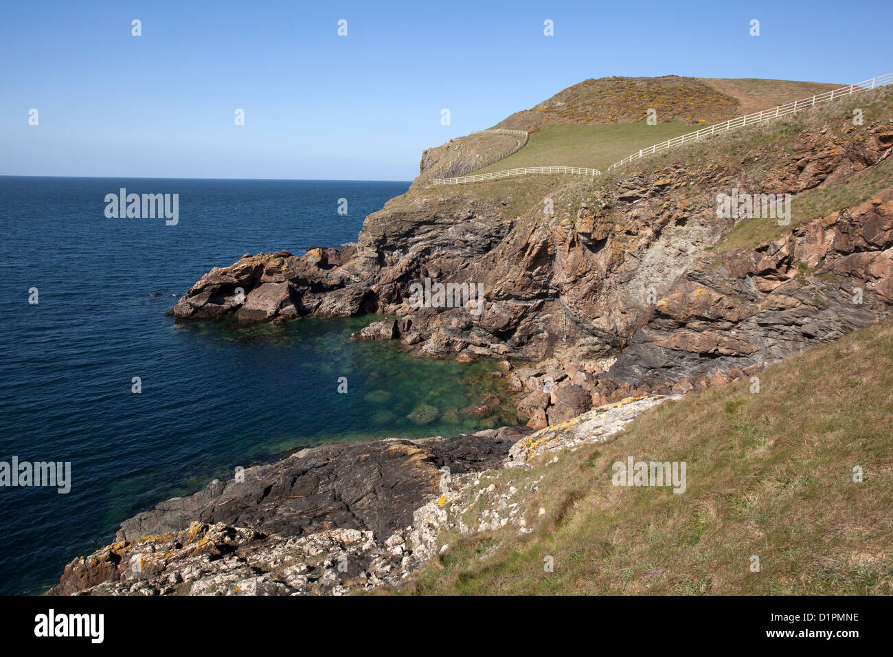 Port quinn north coast cornwall hi-res stock photography and images - Alamy